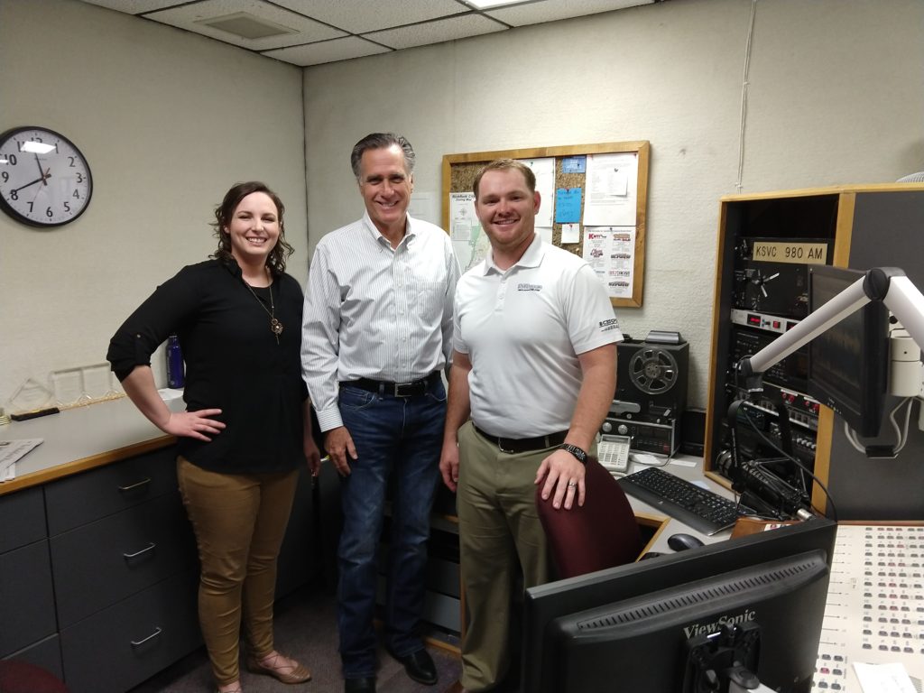 Listen to an interview with Mitt Romney on Morning Talk - Mid-Utah Radio